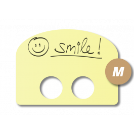 badge topper "Smile" M