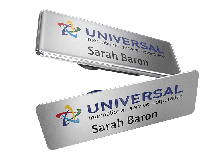 aluline-plus® aluminum name badges | Strong, simple lines. Easy to use ...